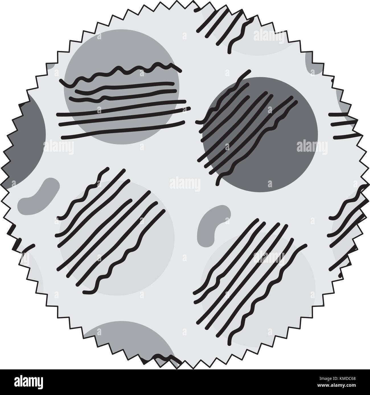 grayscale circle with graphic style geometric background Stock Vector Image & Art - Alamy