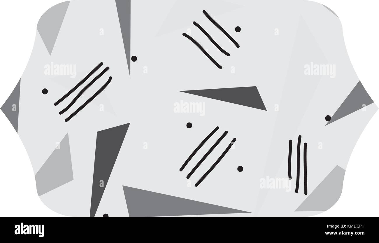 grayscale contour rectangle with style geometric figure background ...