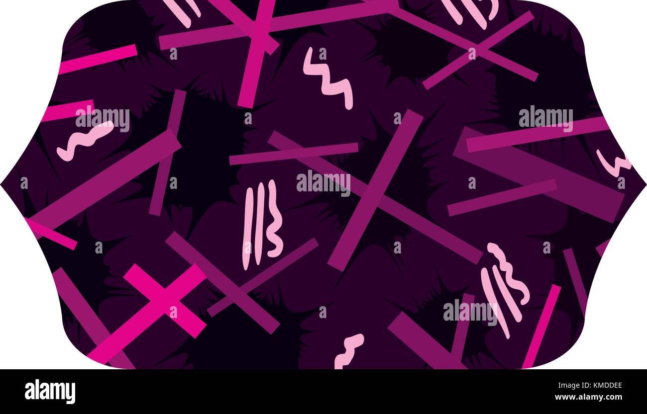 colorful rectangle with graphic style figure background Stock Vector ...