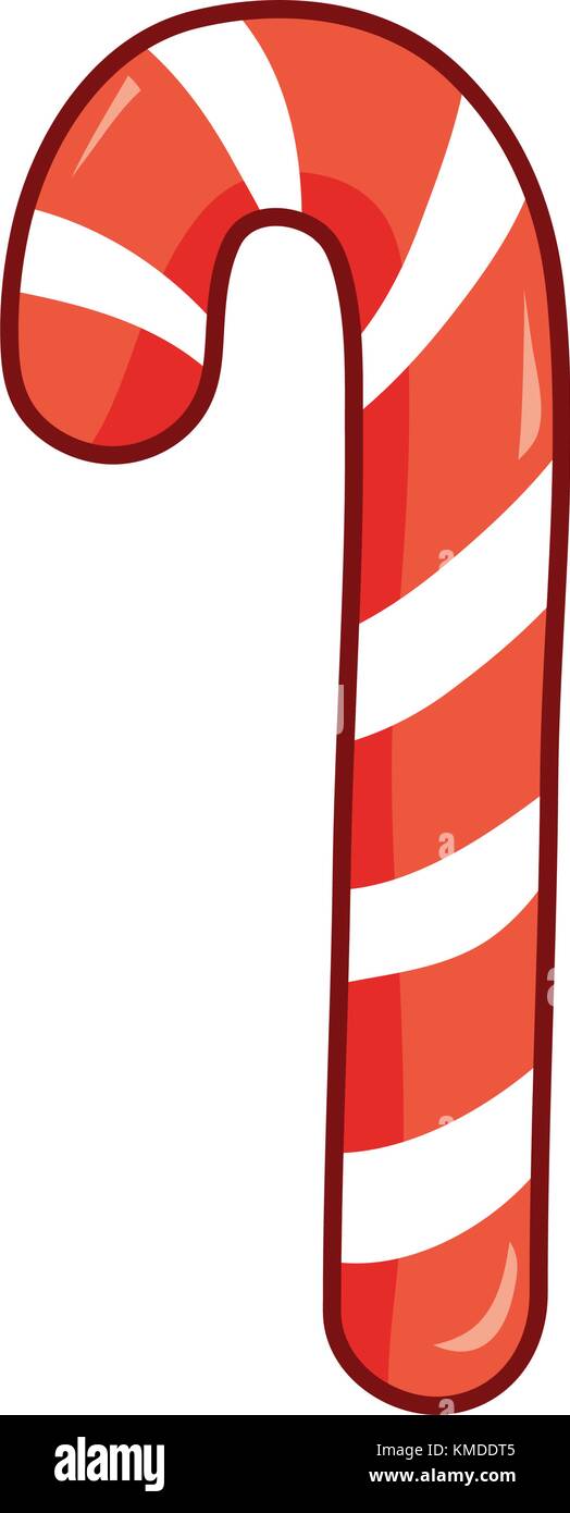 delicious sweet walking stick dessert Stock Vector Image & Art - Alamy