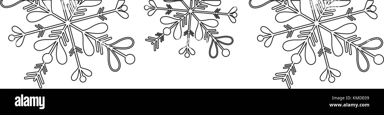 line rustic natural plant with leaves design Stock Vector Image & Art ...