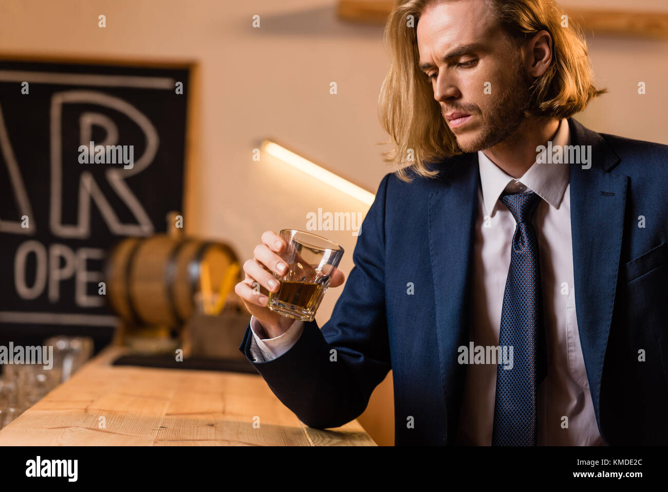 Young people drinking whisky hi-res stock photography and images - Alamy