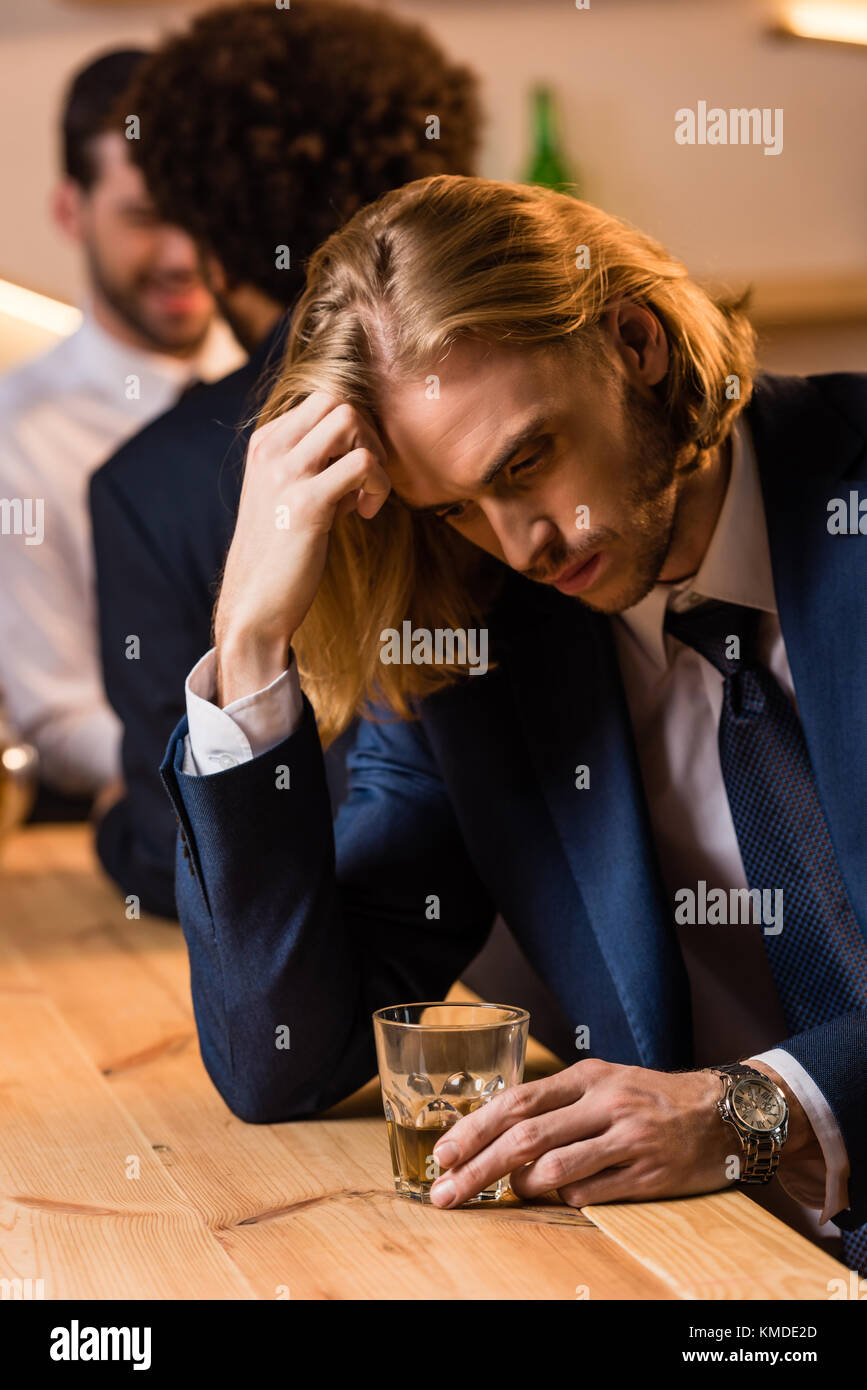 Young people drinking whisky hi-res stock photography and images - Alamy