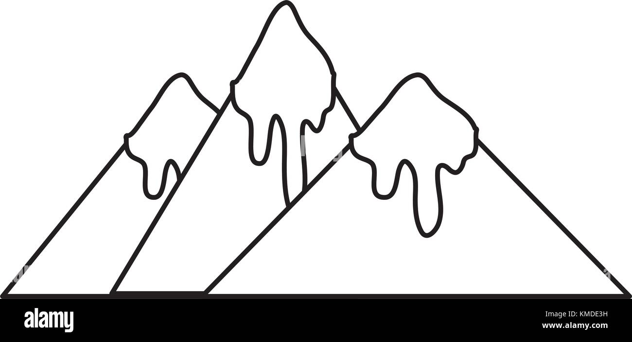 Snow tip Stock Vector Images - Alamy