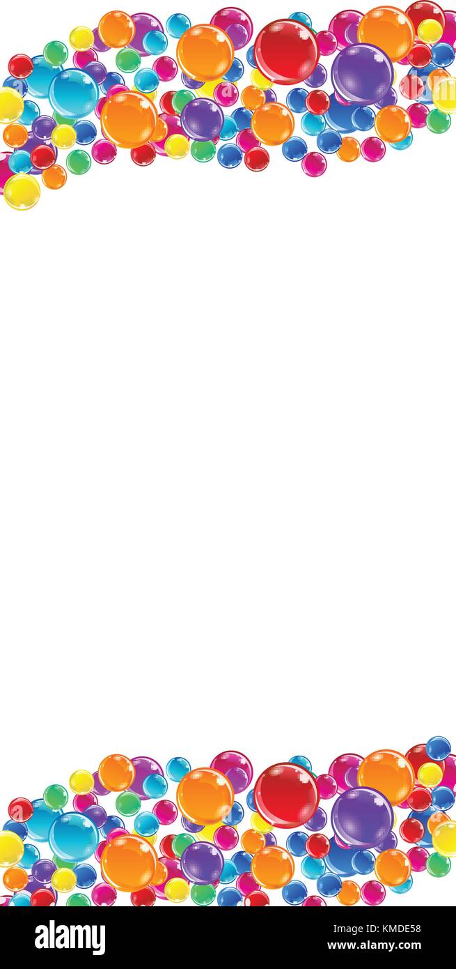 Kids party card template Stock Vector Images - Alamy