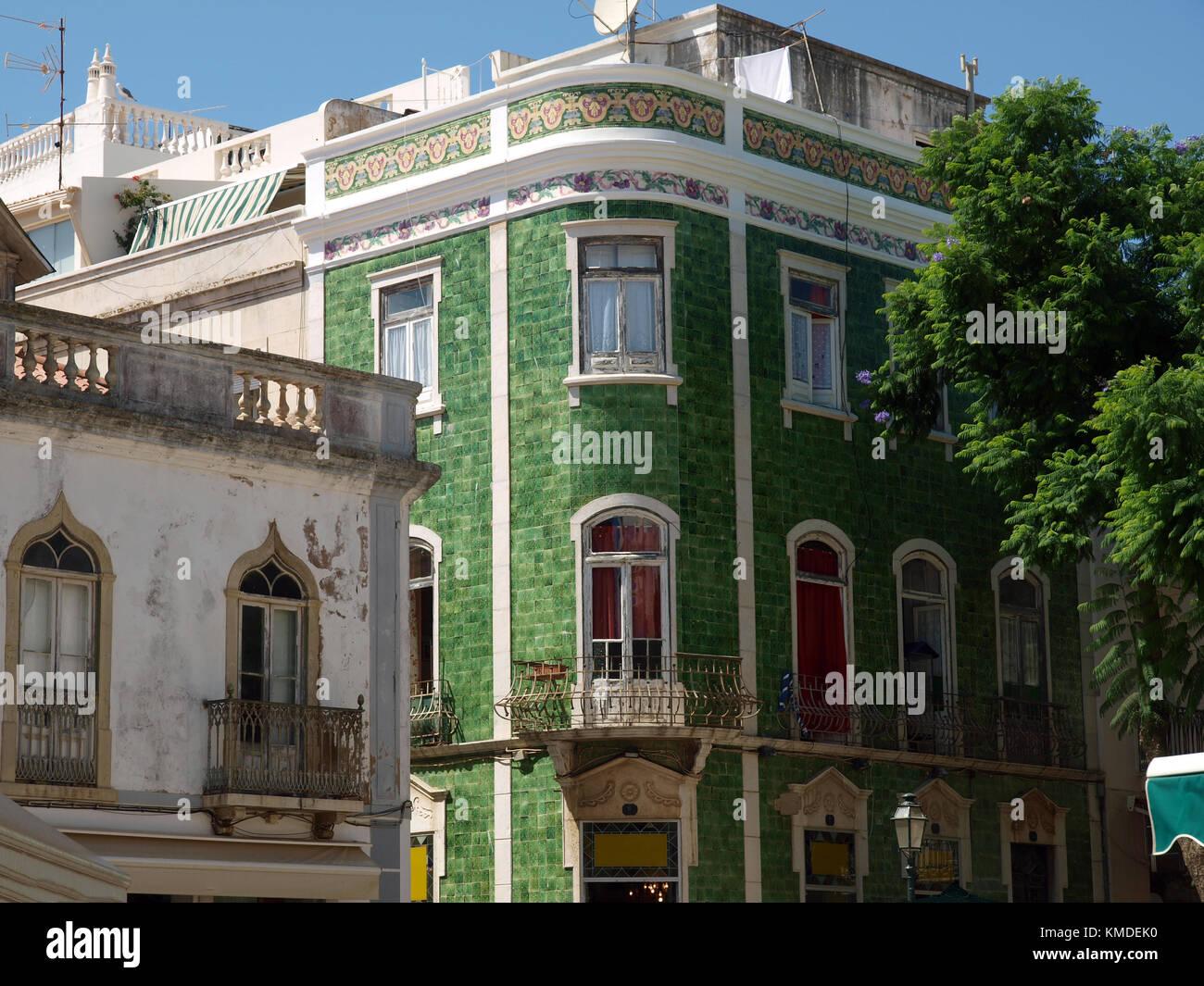 Lagos - a beautiful city on the coast of the Algarve in Portugal Stock ...