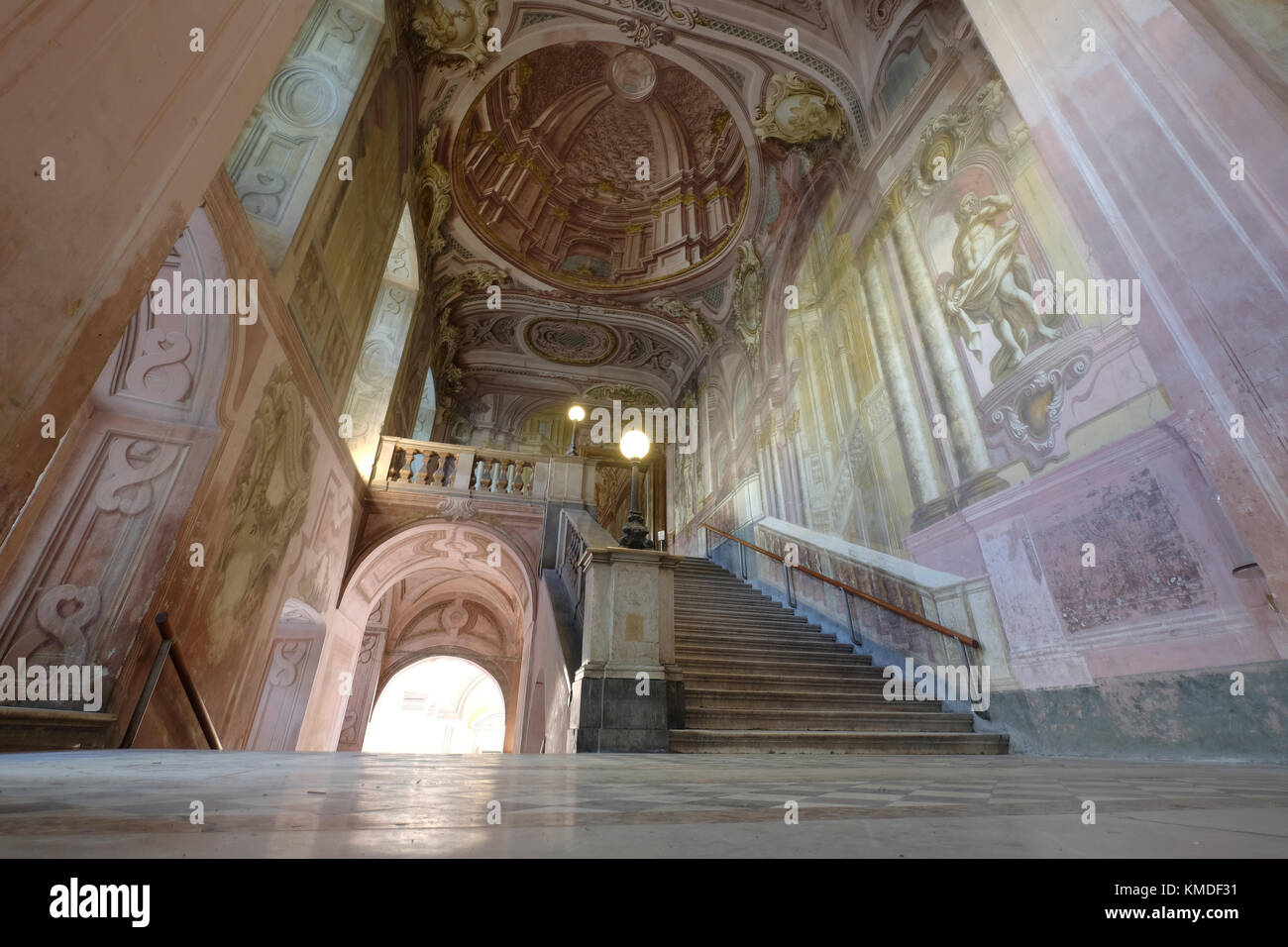 The Royal Palace of Portici (Reggia di Portici or Palazzo Reale di ...