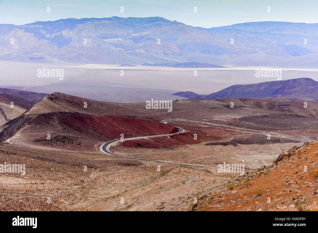 Volcanic Colors of Father Crowley Vista Stock Photo - Alamy