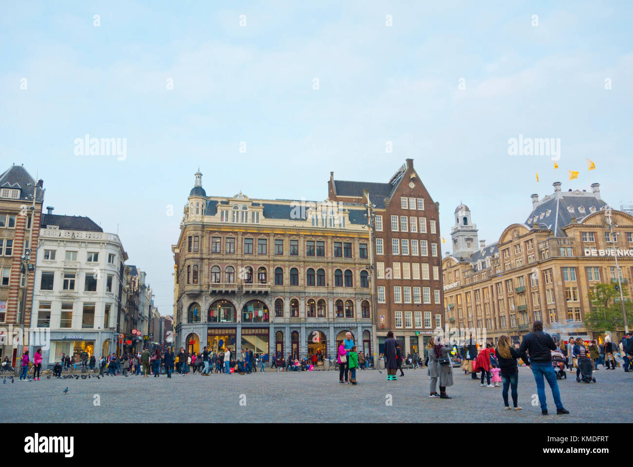Dam square, Amsterdam, The Netherlands Stock Photo - Alamy