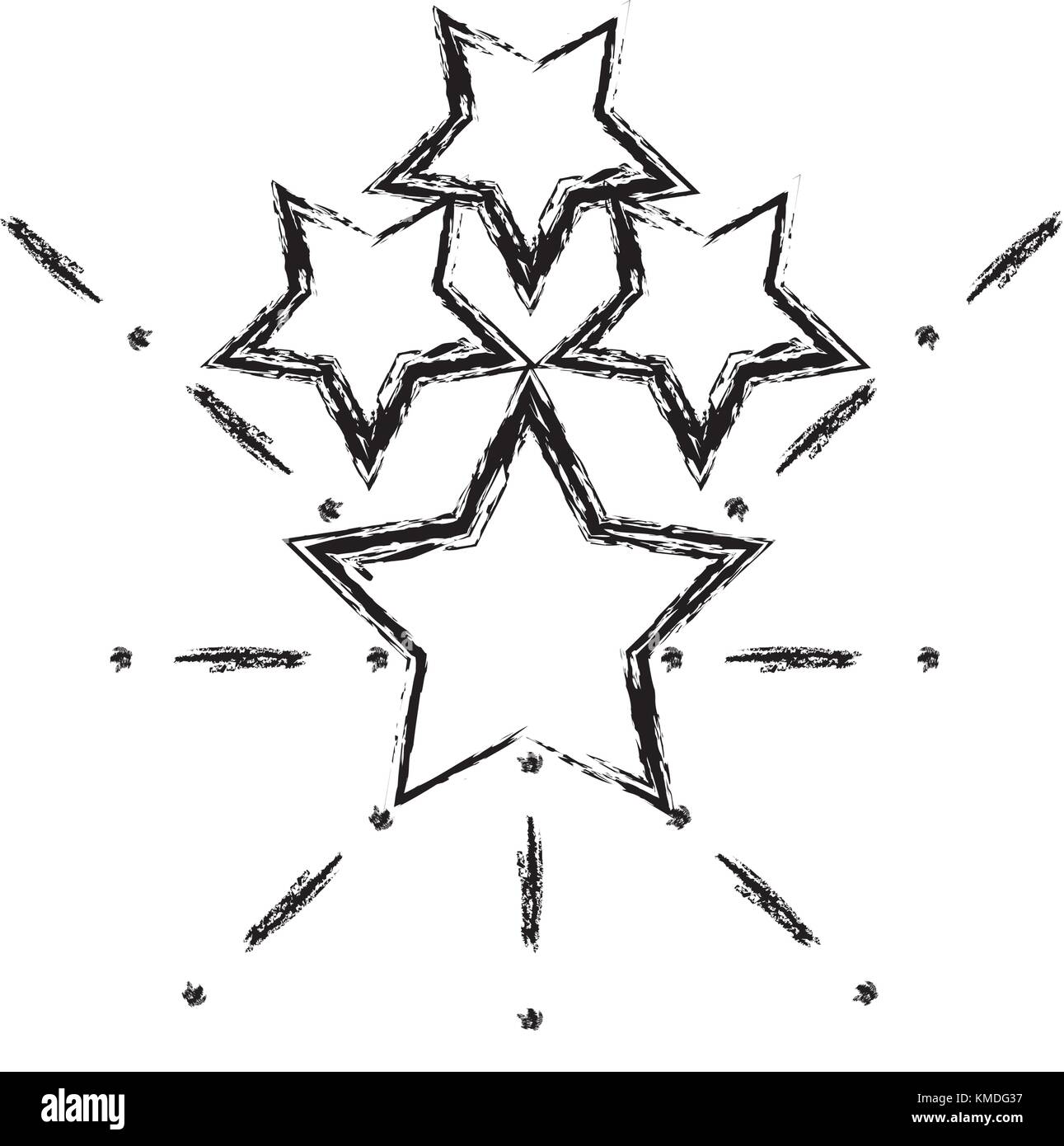 figure shiny stars art to sky design Stock Vector Image & Art - Alamy