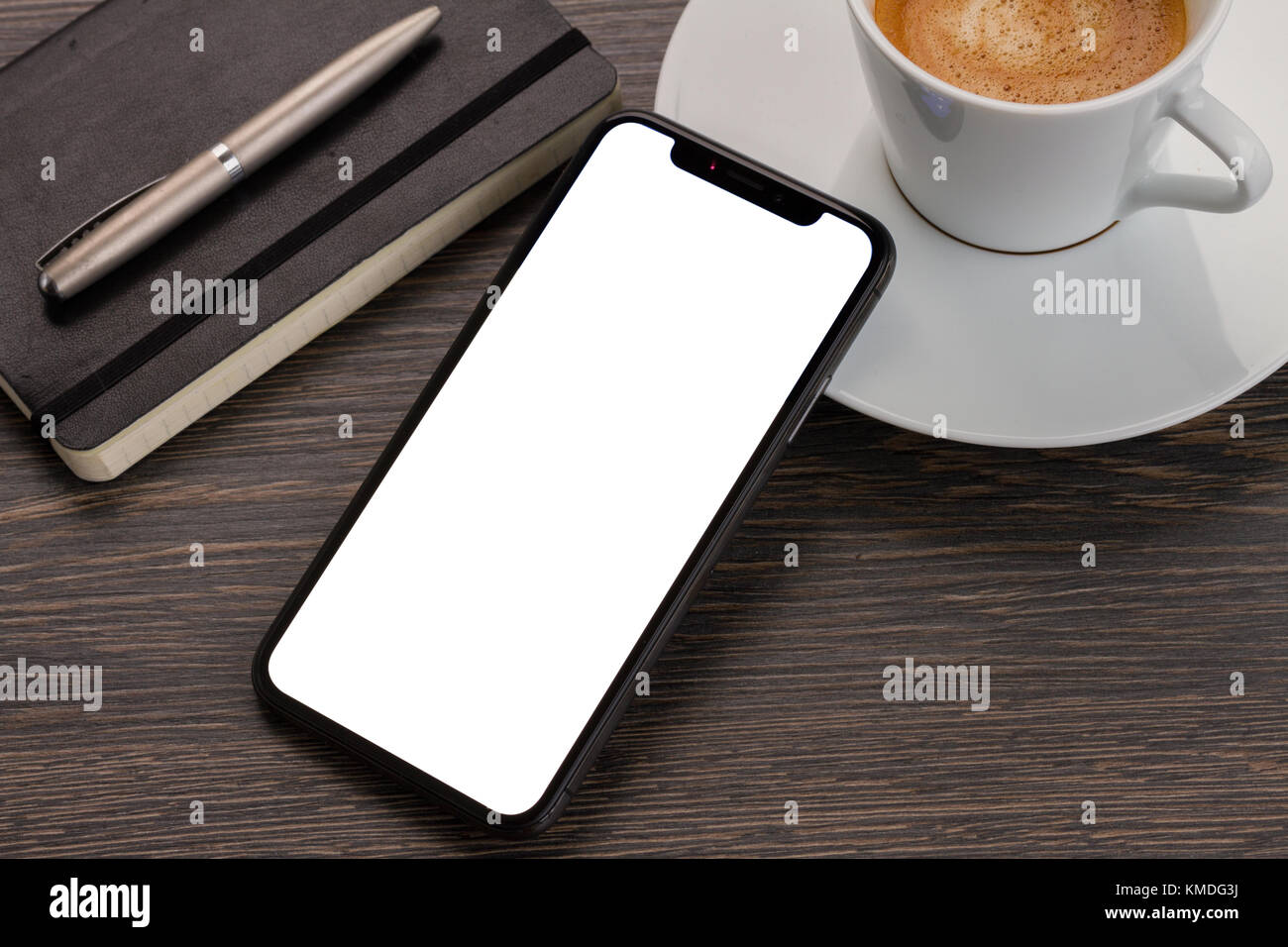 Modern phone layout Stock Photo - Alamy