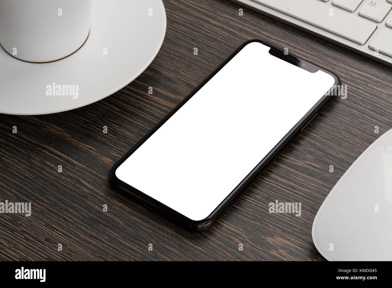 Modern phone layout Stock Photo - Alamy