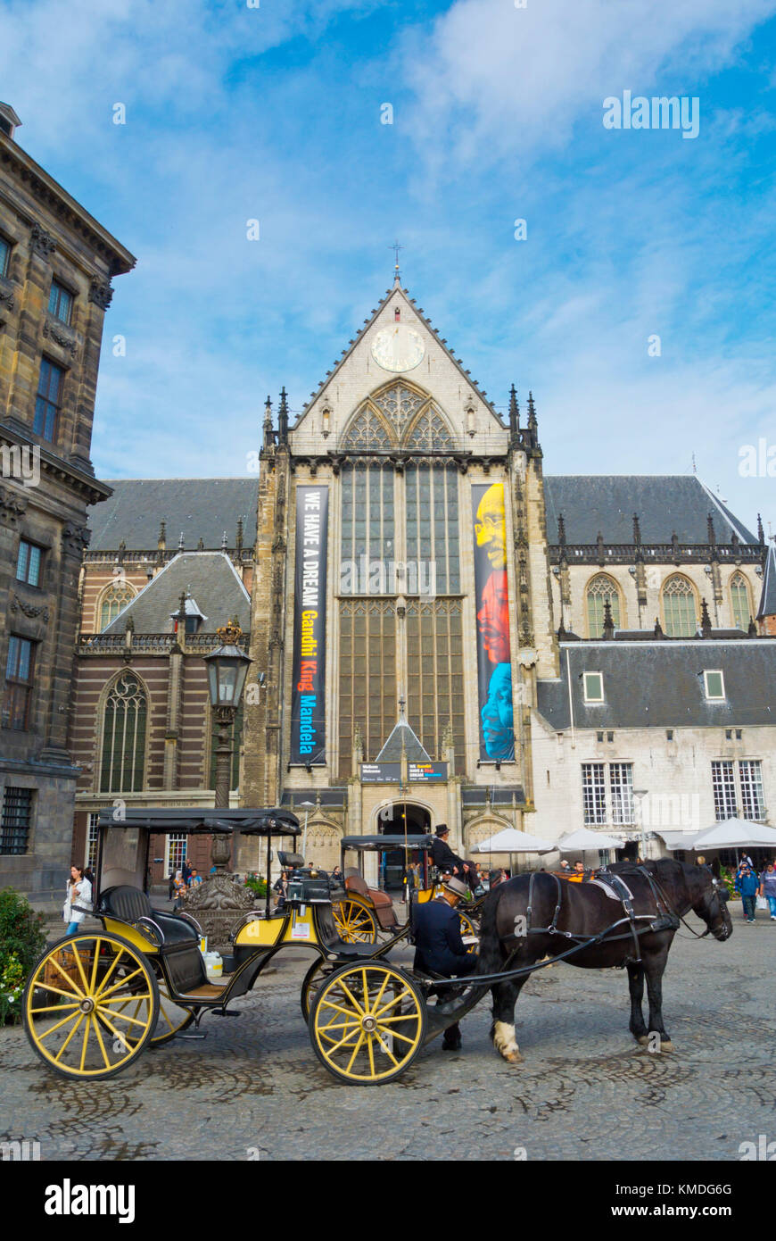 Horse drawn carriage amsterdam netherlands hi-res stock photography and ...