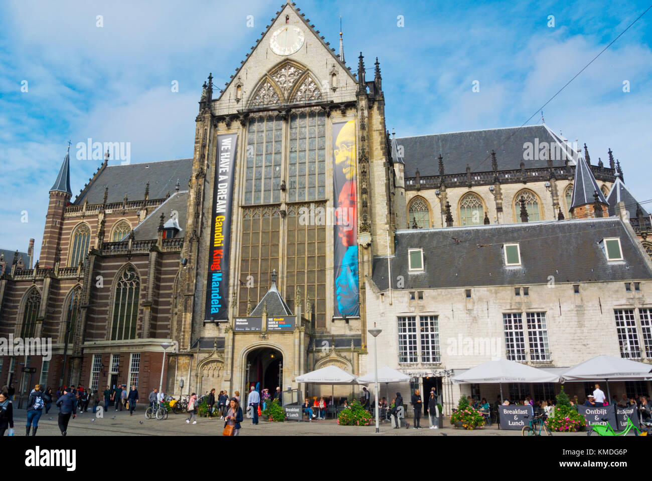 De Nieuwe Kerk, Dam square, Amsterdam, The Netherlands Stock Photo - Alamy