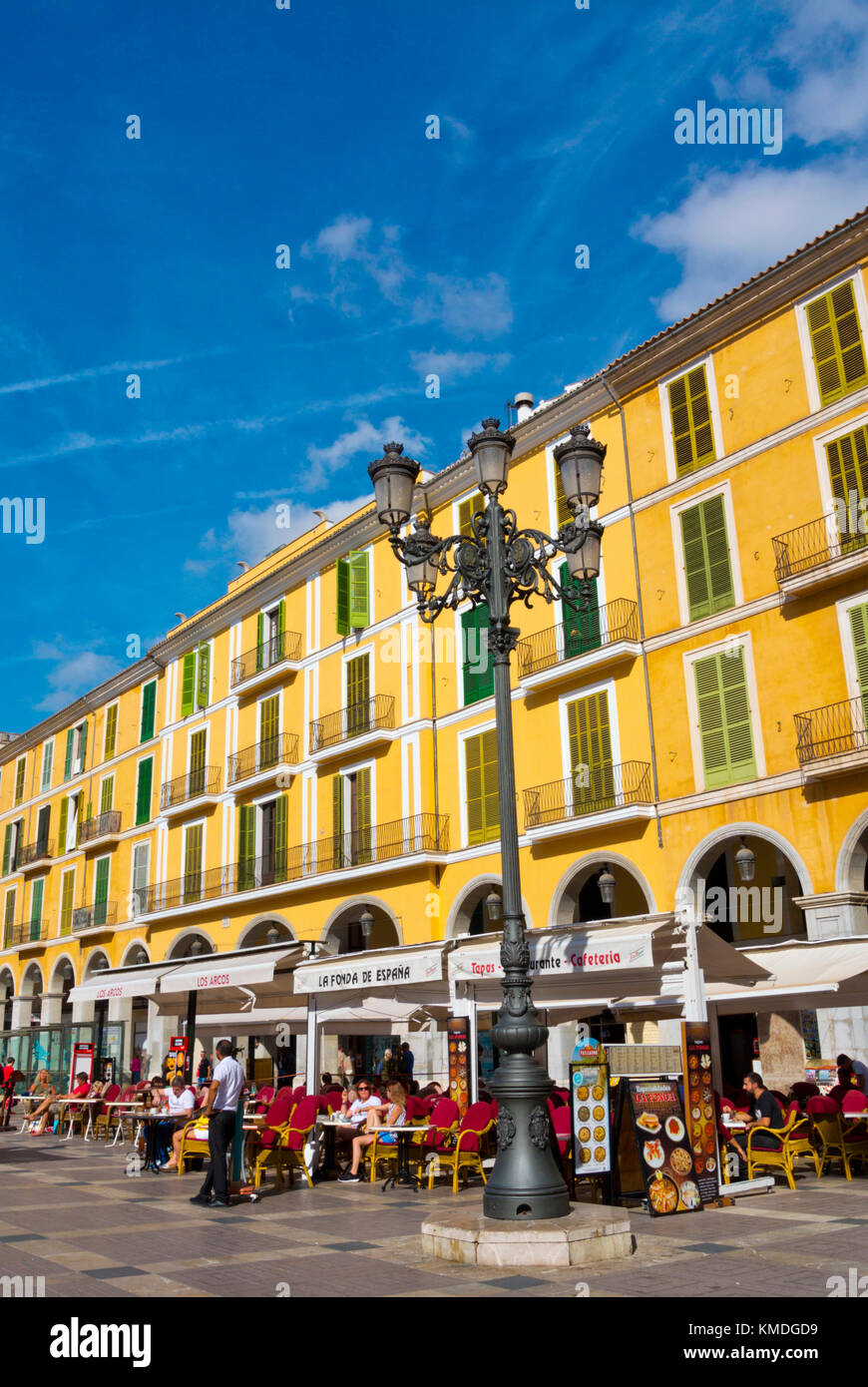 Placa Major, Palma, Mallorca, Balearic islands, Spain Stock Photo - Alamy