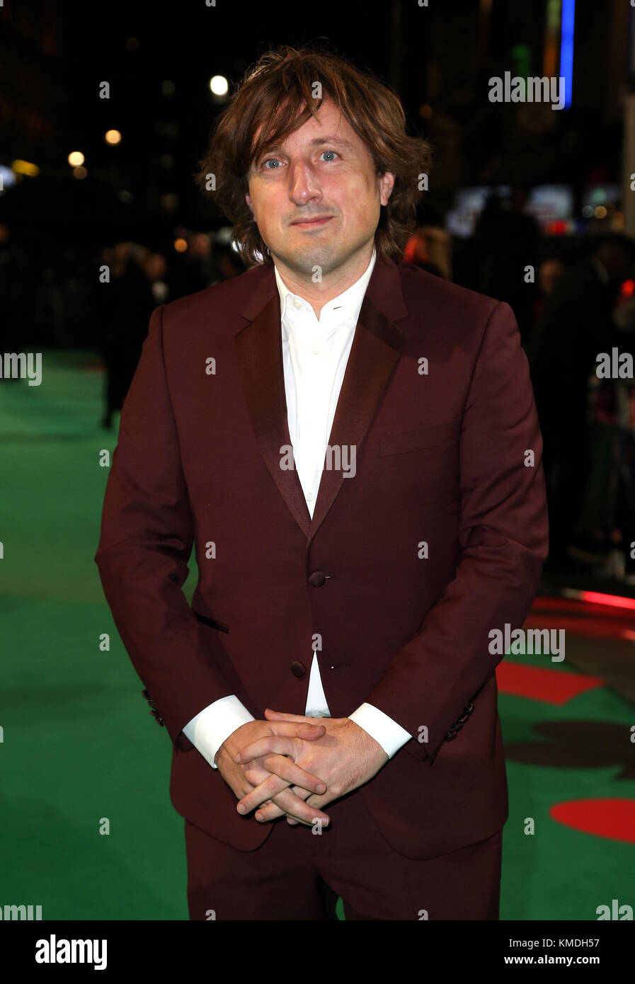 Composer Daniel Pemberton attending the UK Premiere of Molly's Game, at ...