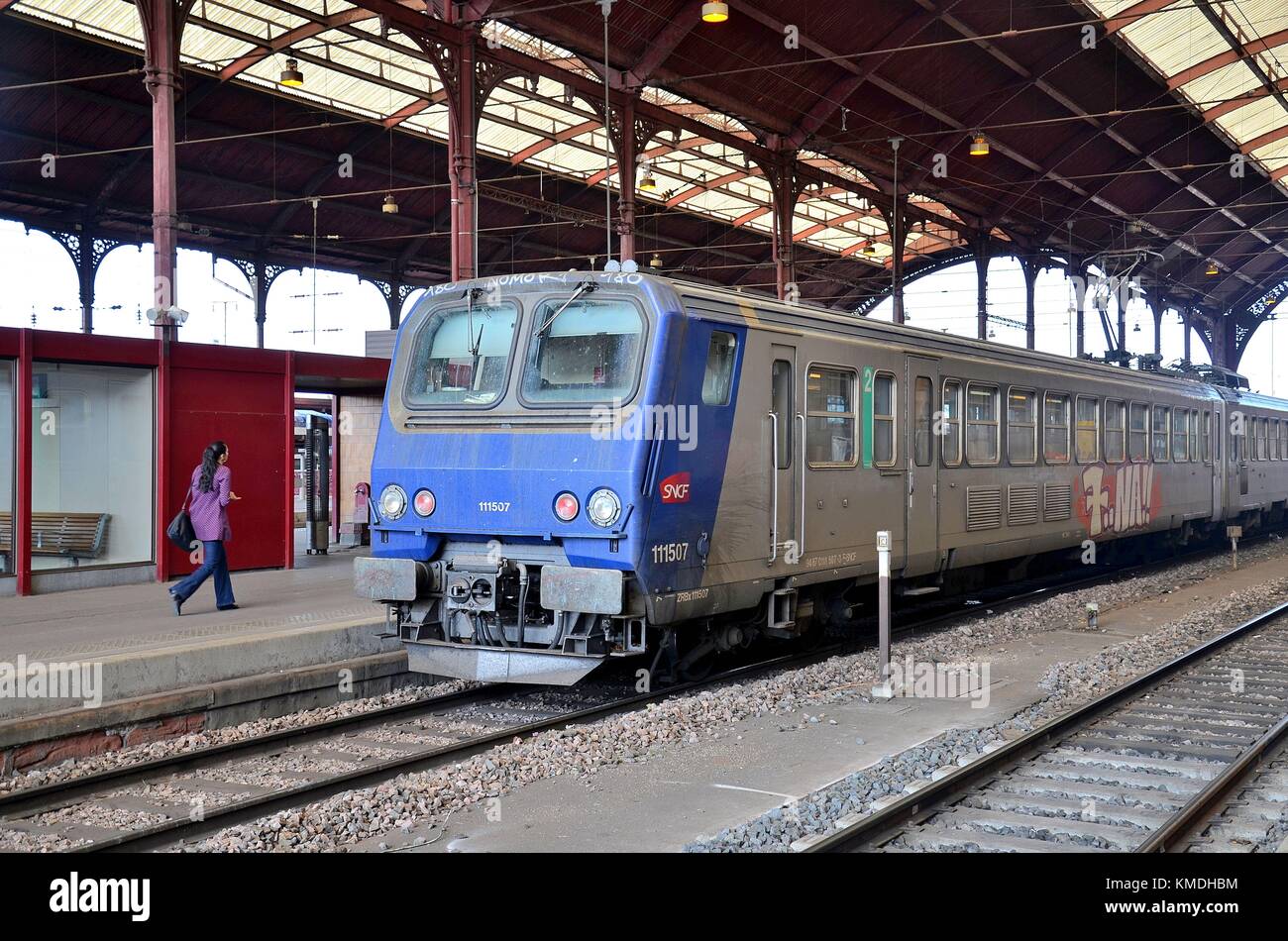The railway Station of Strasbourg (Alsace/France Stock Photo - Alamy
