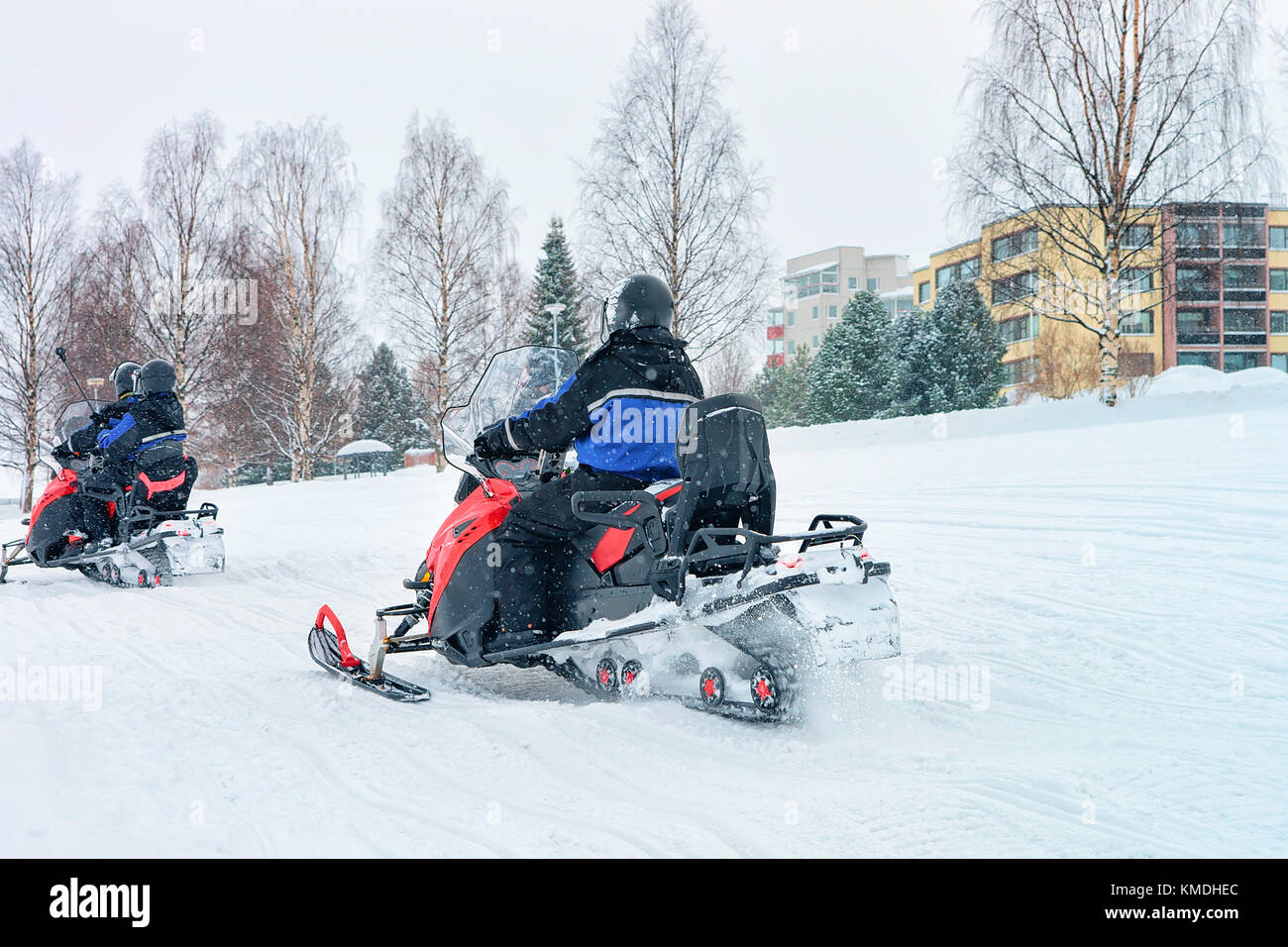 European Snowmobiles High Resolution Stock Photography and Images - Alamy