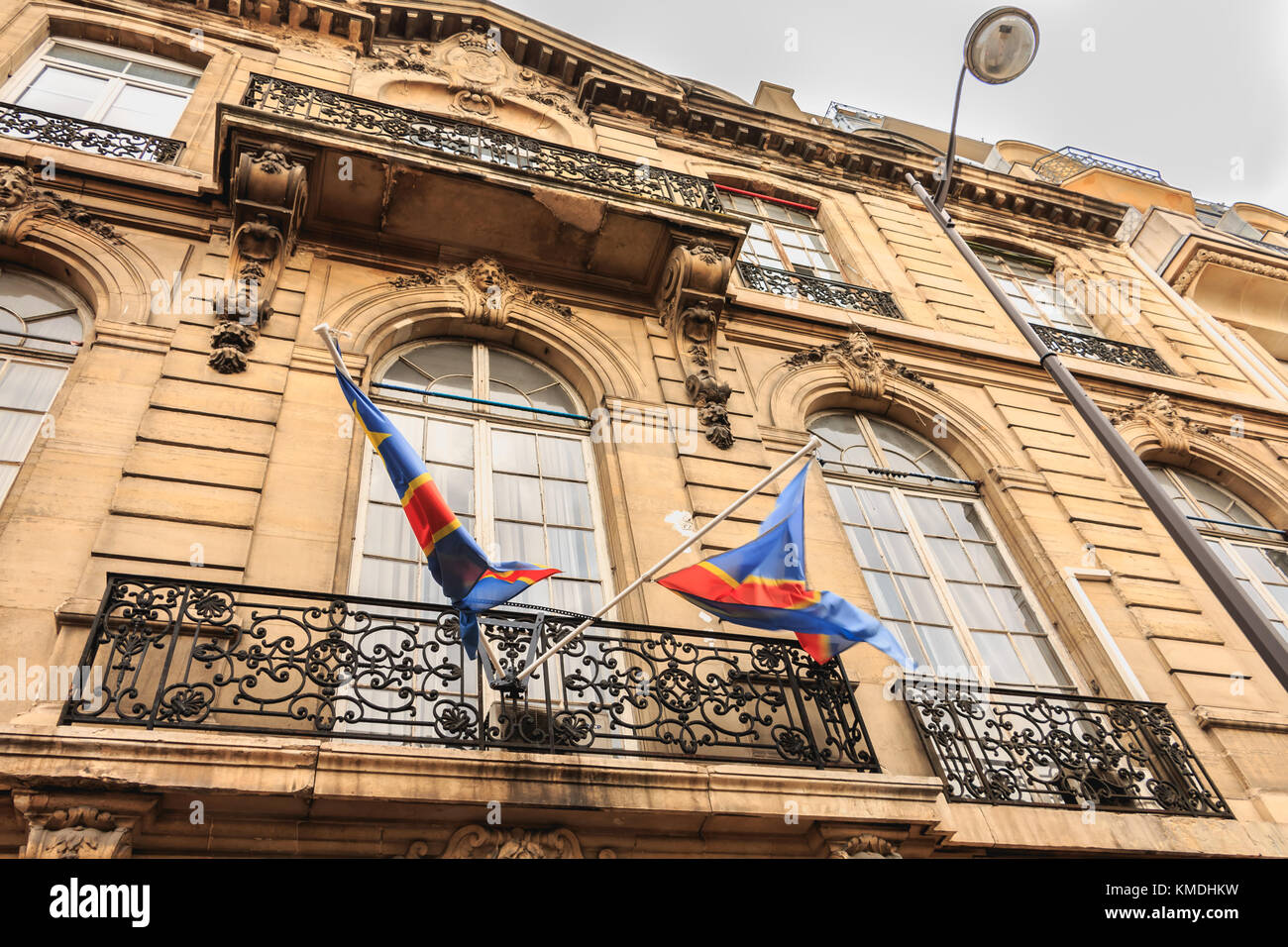 Embassy of the democratic republic of congo in paris hi-res stock ...