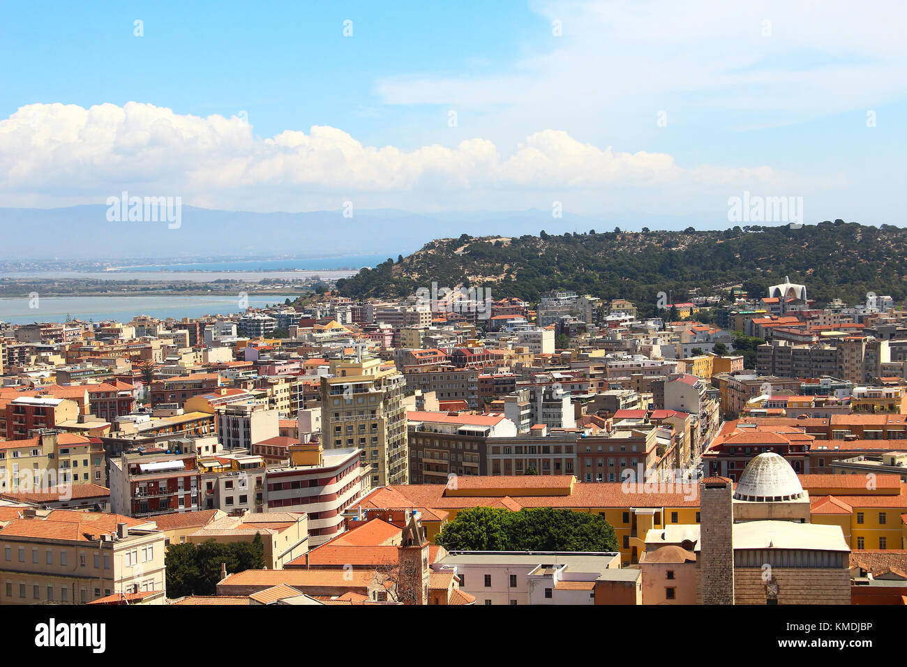 Cityscape of Cagliari, Sardinia, Italy Stock Photo - Alamy