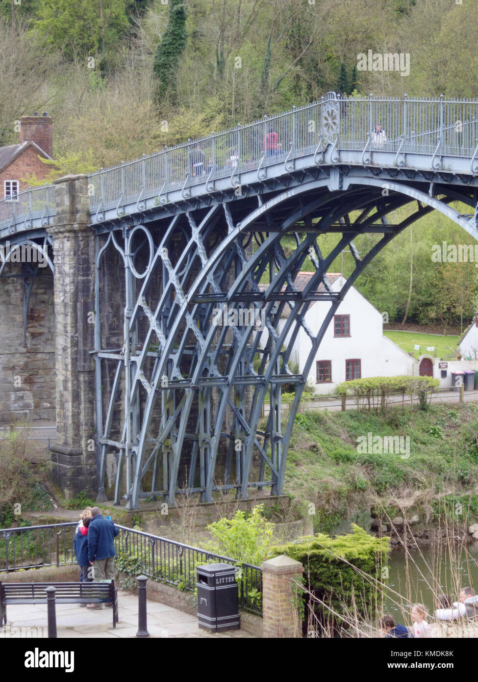 Iron Bridge, Ironbridge Gorge, Shropshire, England, UK Stock Photo - Alamy