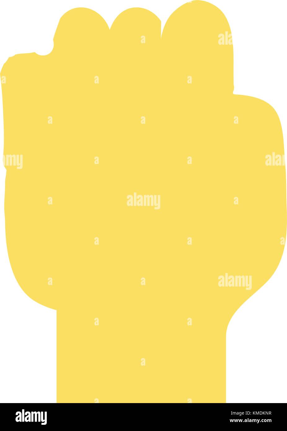 colorful hand with oppose gesture symbol communication Stock Vector ...