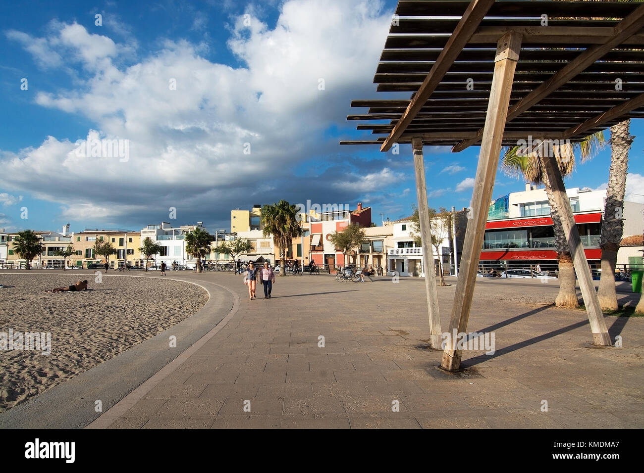 Portixol beach palma mallorca hi-res stock photography and images - Alamy