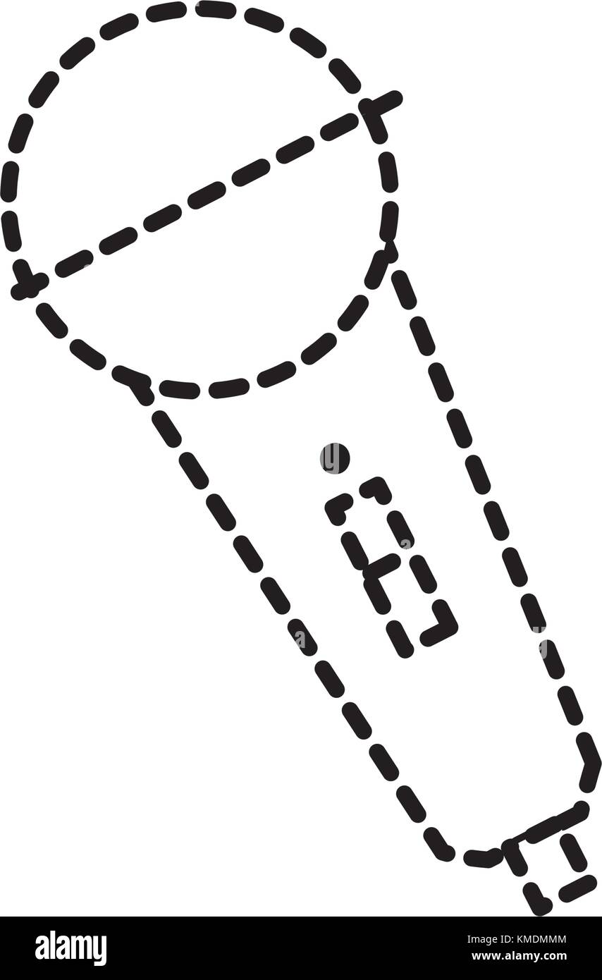 Microphone shape Stock Vector Images - Alamy