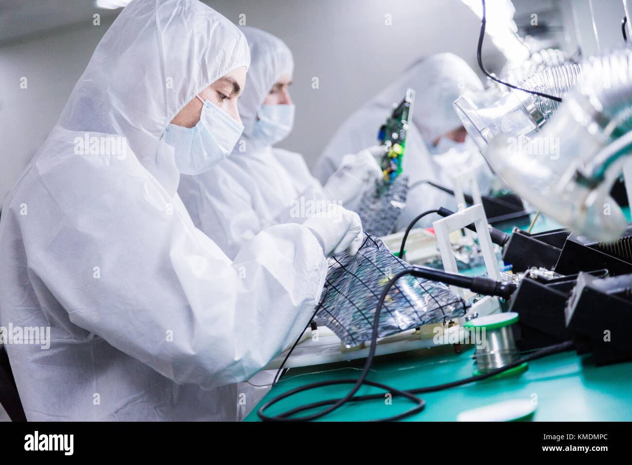 scientists working in laboratory Stock Photo - Alamy