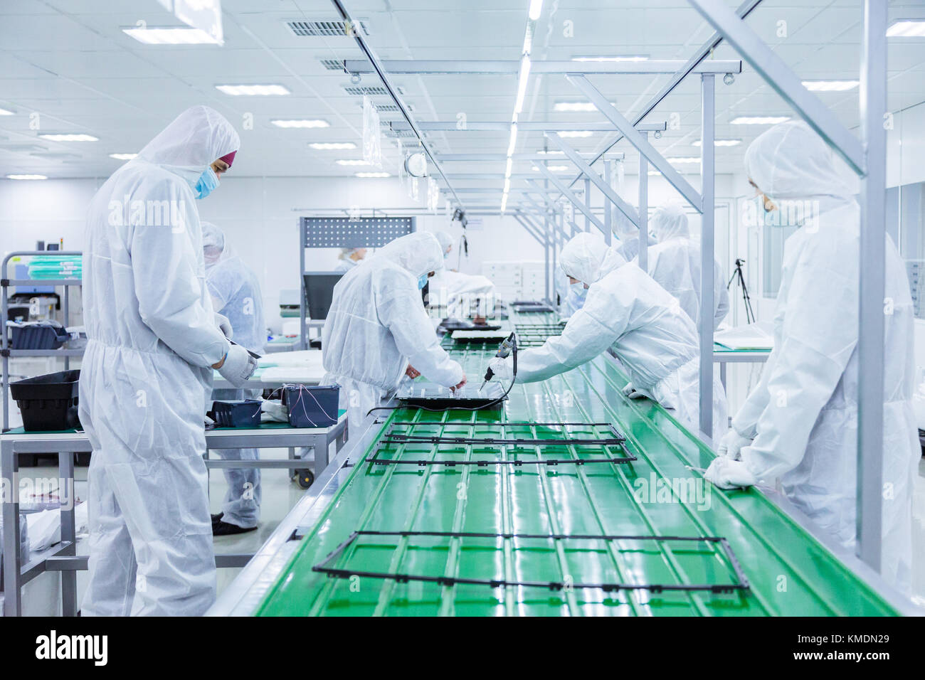 scientists working in laboratory Stock Photo - Alamy