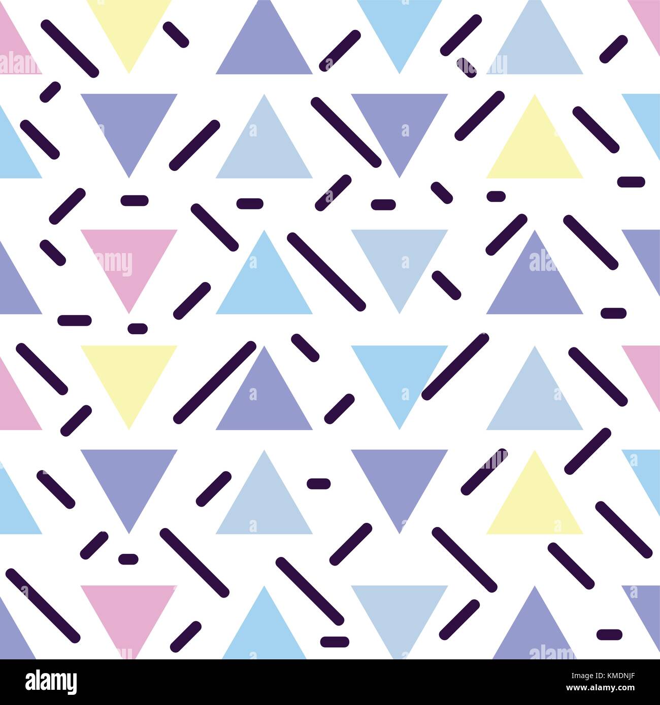 graphic triangle memphis style background Stock Vector Image & Art - Alamy