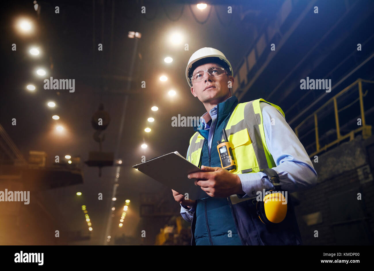 Steel worker dark low angle hi-res stock photography and images - Alamy