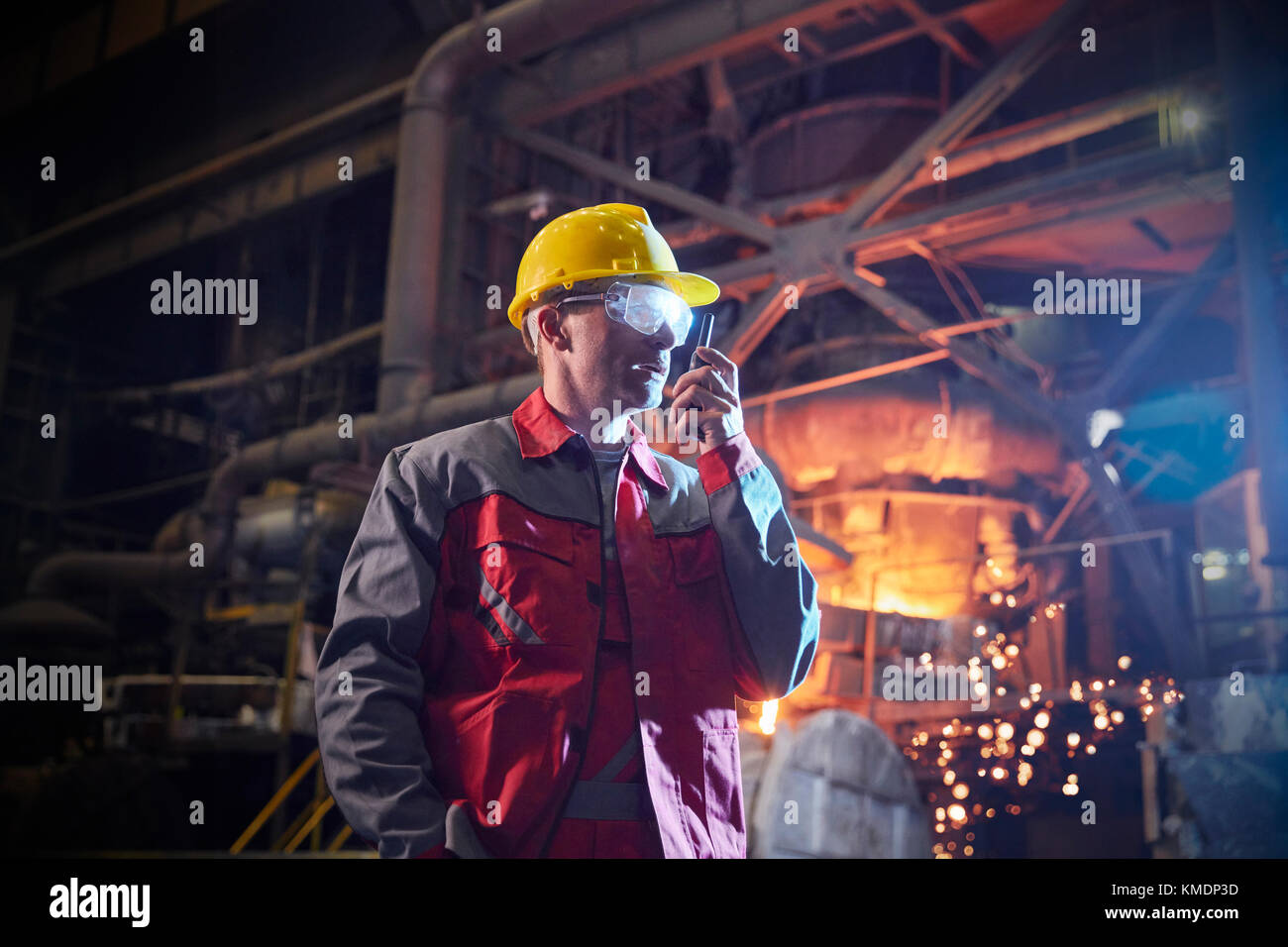Steelworker furnace hi-res stock photography and images - Alamy