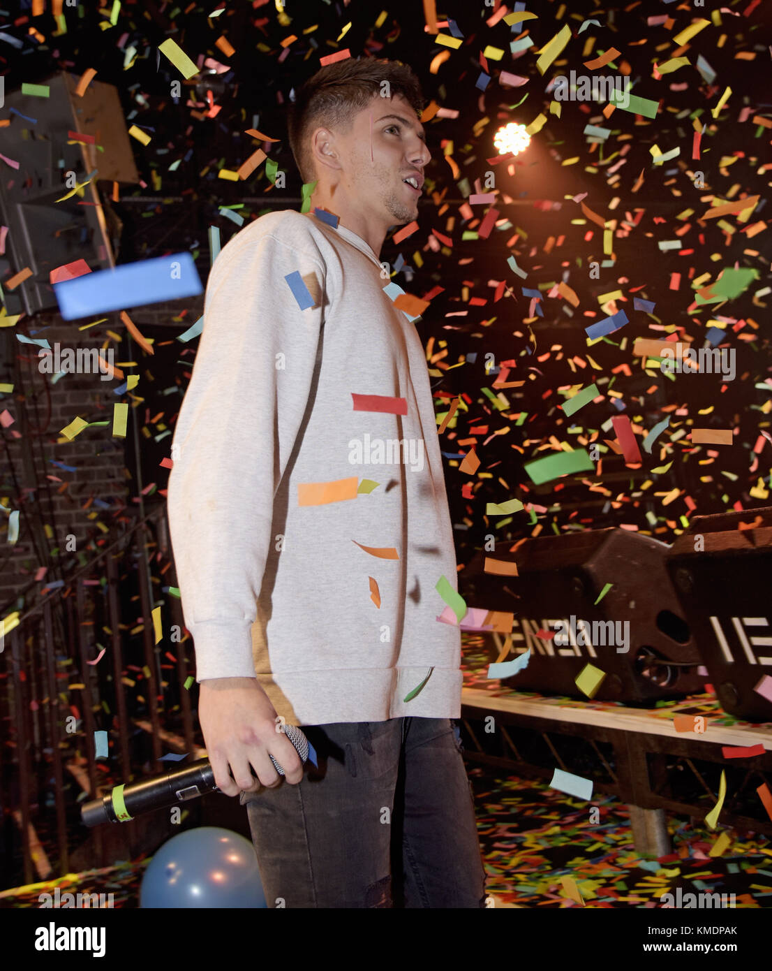 Leon Mallett performing live on stage at G-A-Y, at Heaven, London ...