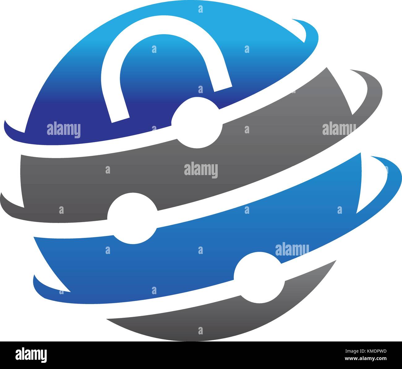 Global Secure Technology Stock Vector Image & Art - Alamy