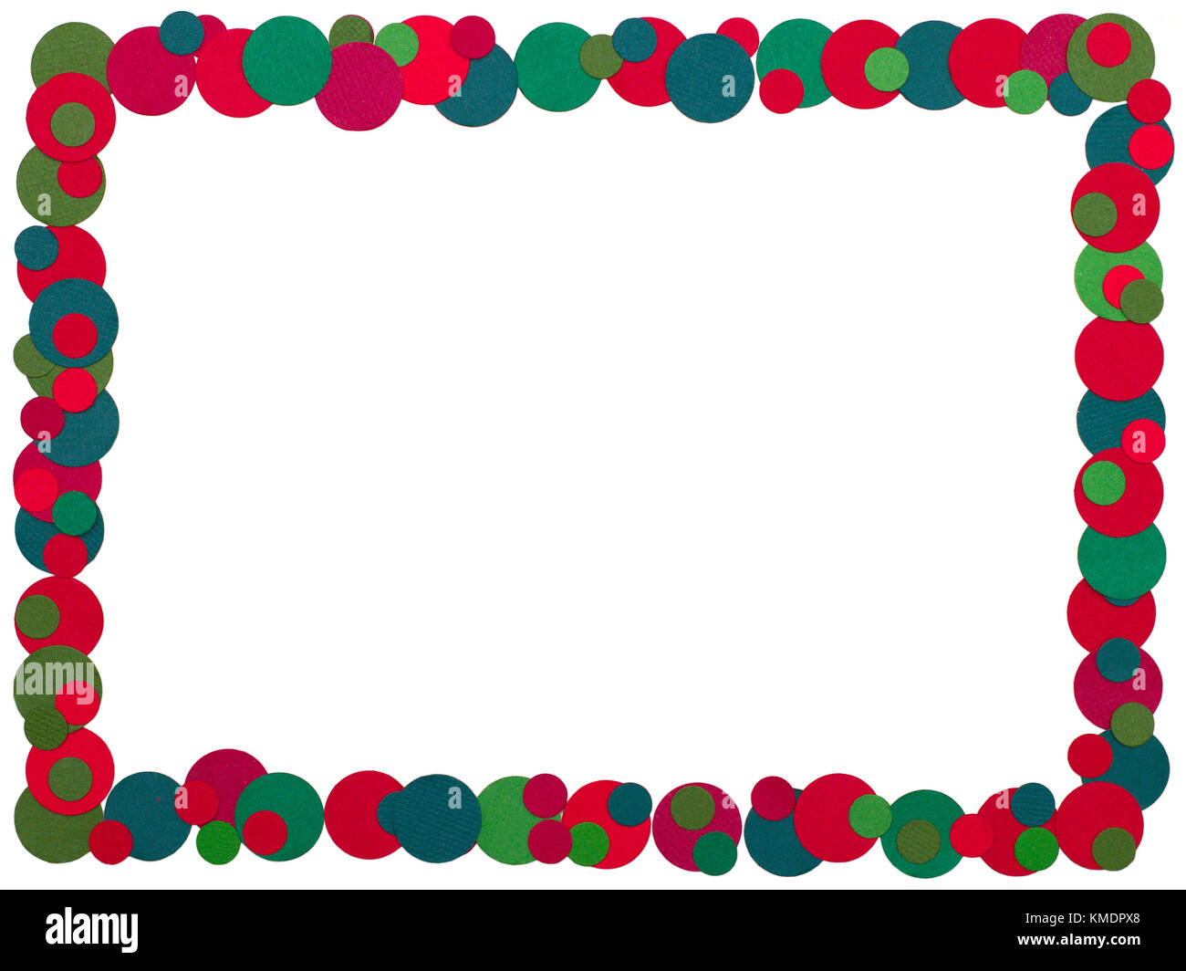 Christmas Polka Dot Border