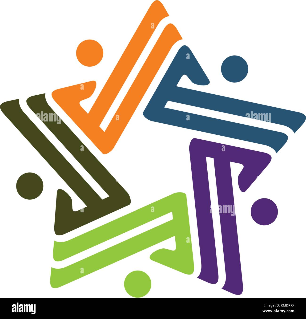 Synergy Teamwork Success Coaching Stock Vector Image & Art - Alamy