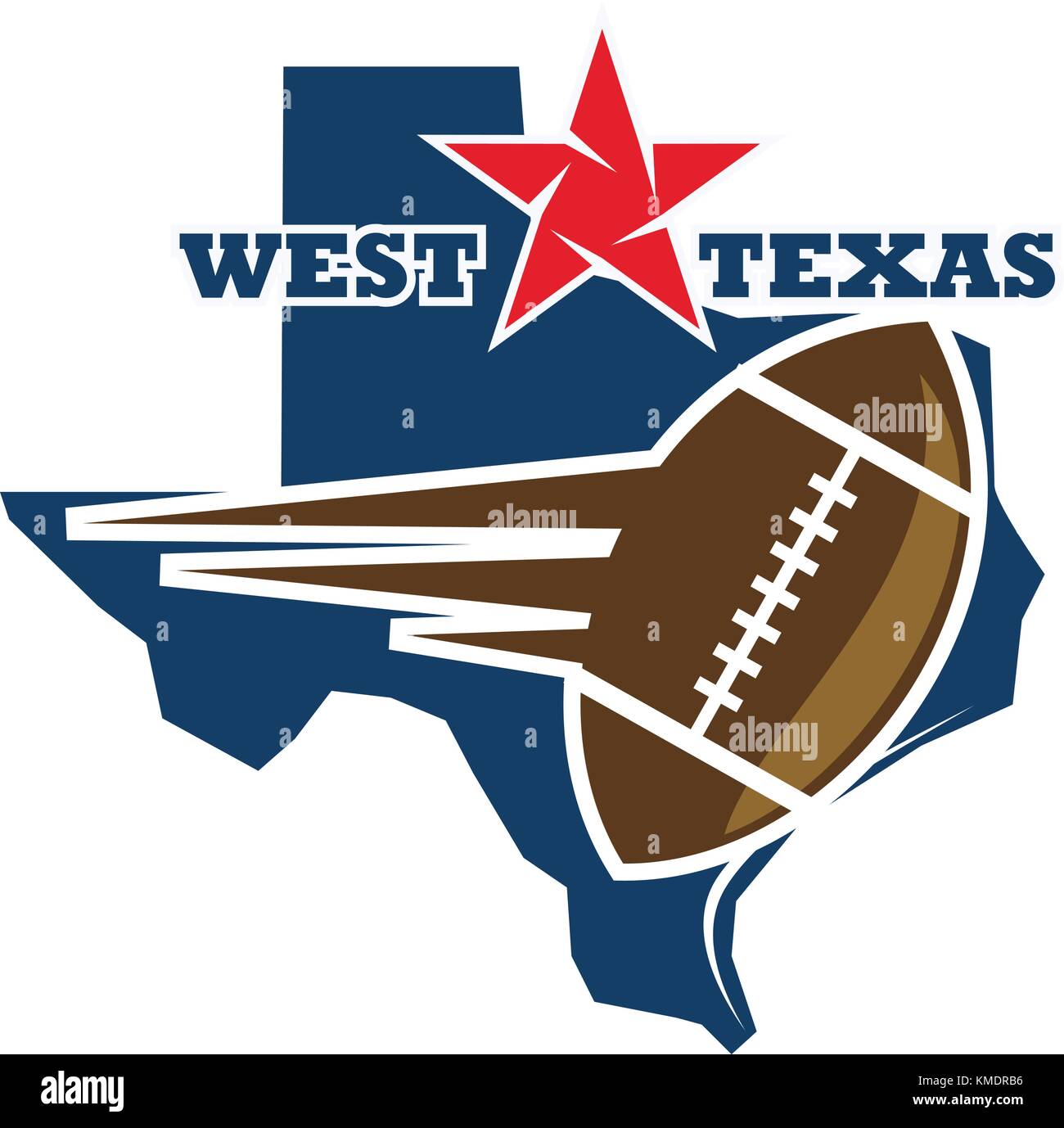 Texas symbols map Stock Vector Images - Alamy