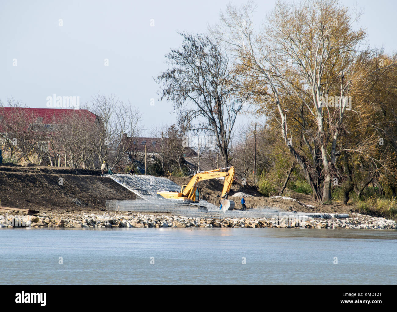 Slavyansk-on-Kuban, Russia - November 8, 2016: Strengthening the ...