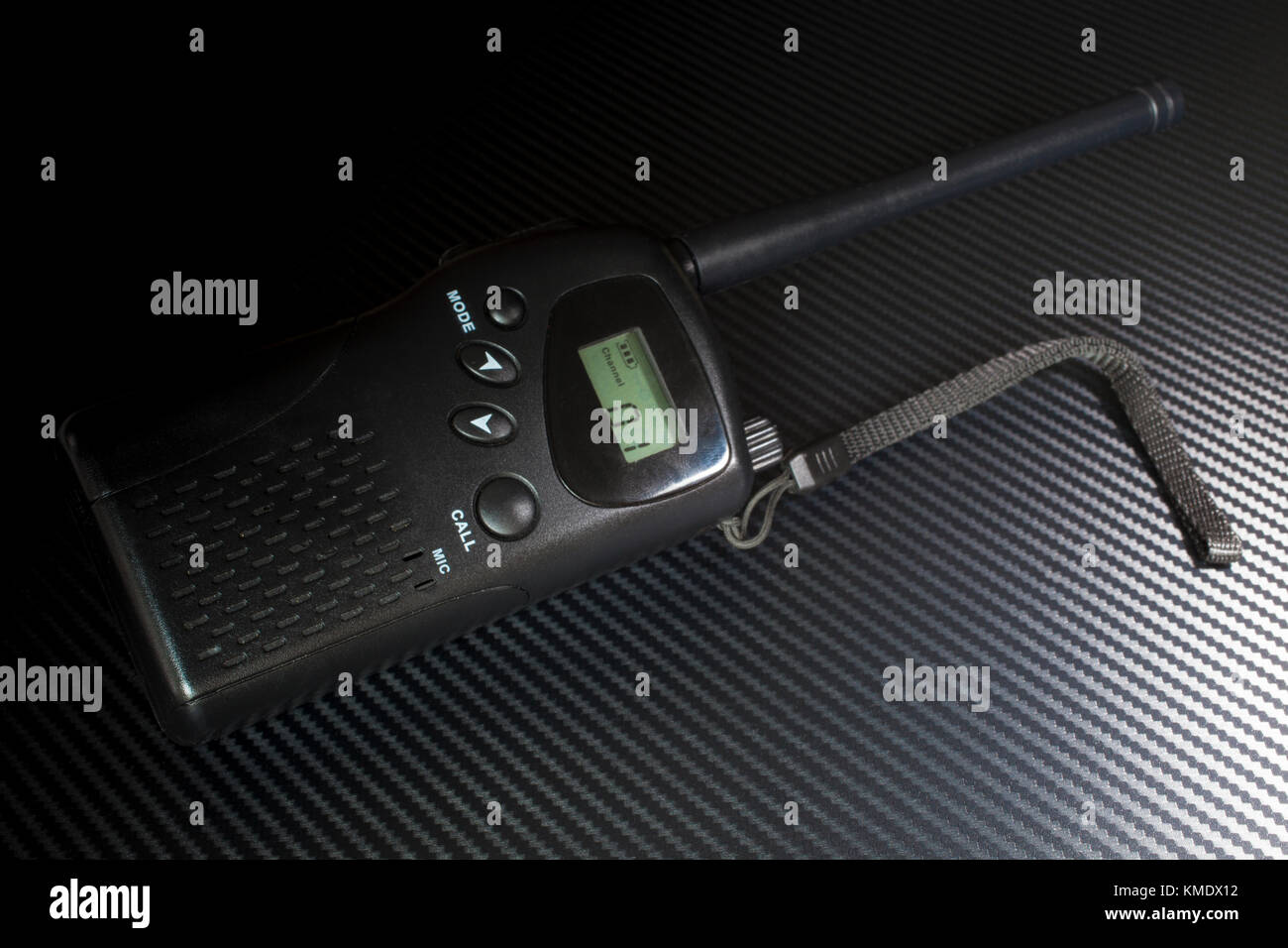 Multi use radio system walkie talkie on channel one Stock Photo - Alamy