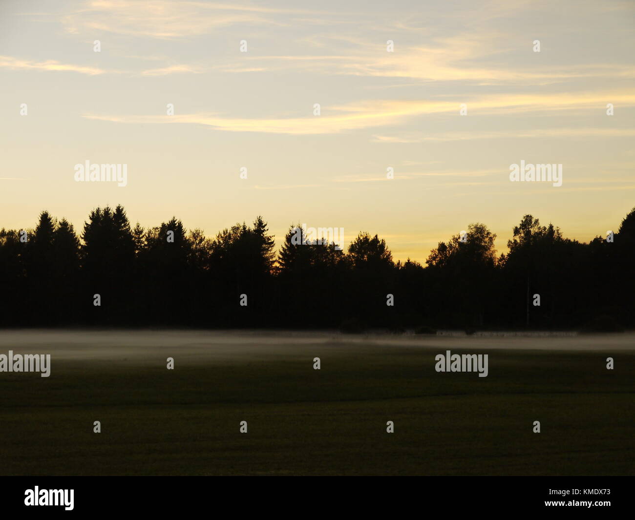 landscape natural sunset Stock Photo - Alamy