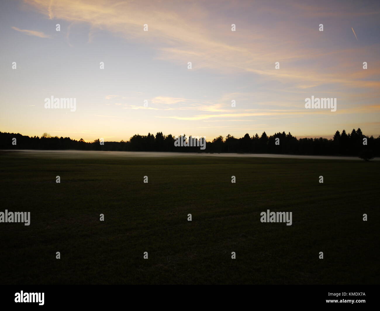 landscape natural sunset Stock Photo - Alamy