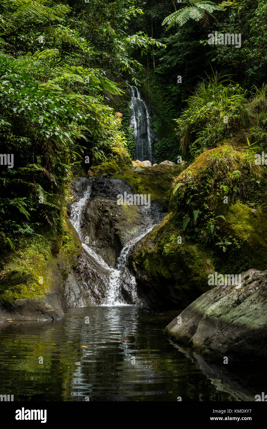 Lower Binangawan Falls in Camiguin, Philippines Stock Photo - Alamy