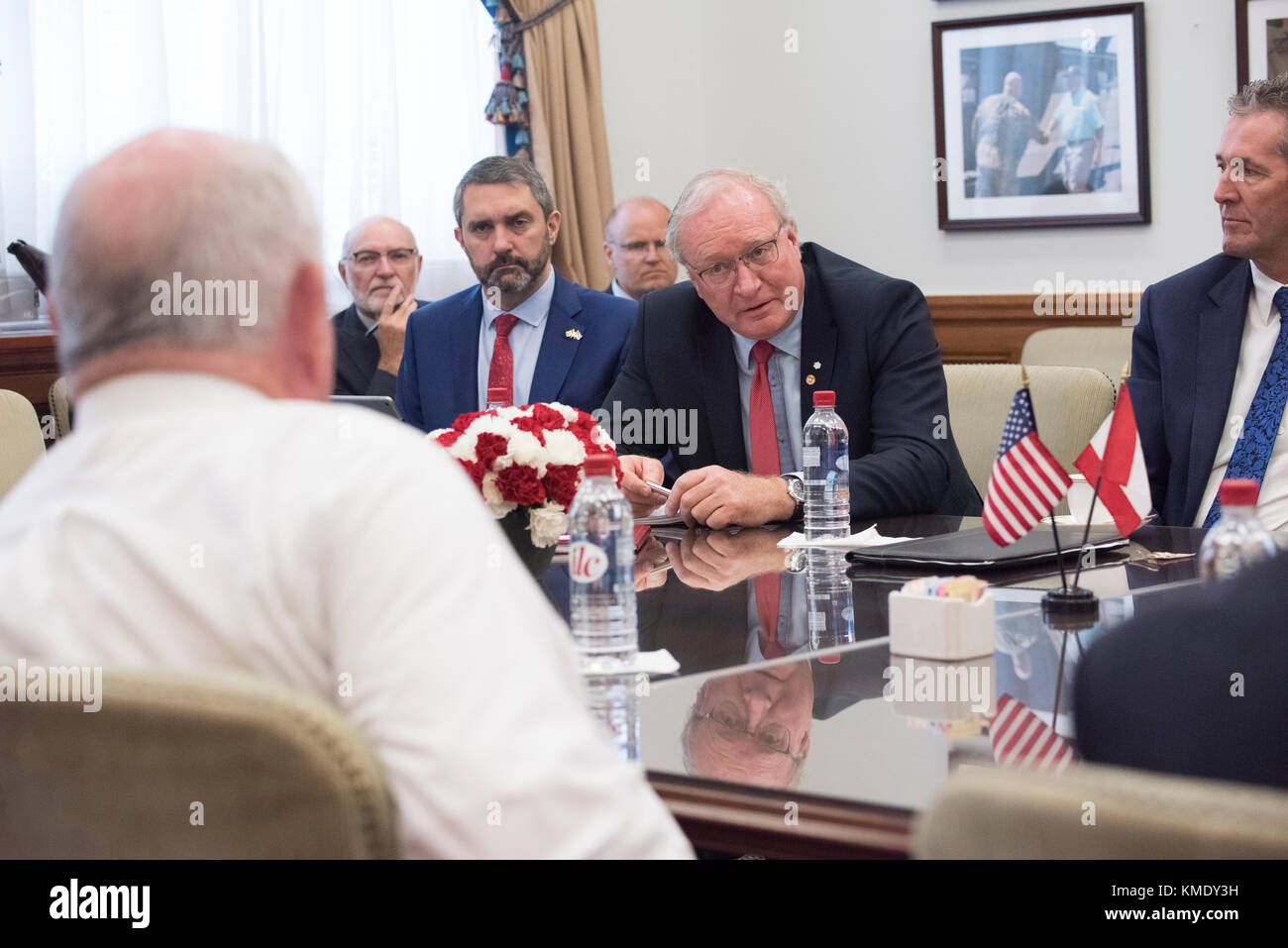 U.S. Agriculture Secretary Sonny Perdue meets with Canadian territory ...