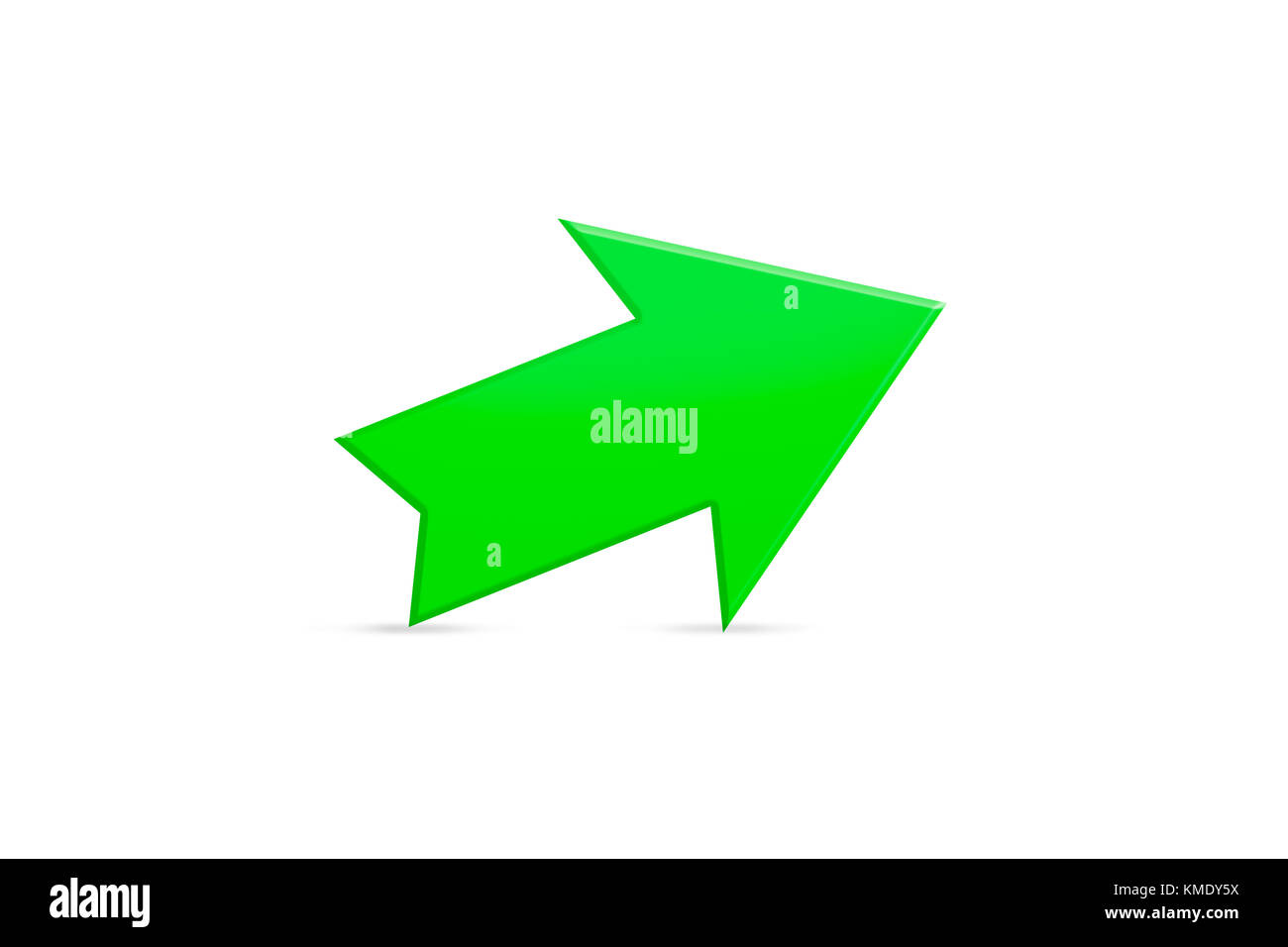 Green Arrow Pointing Right