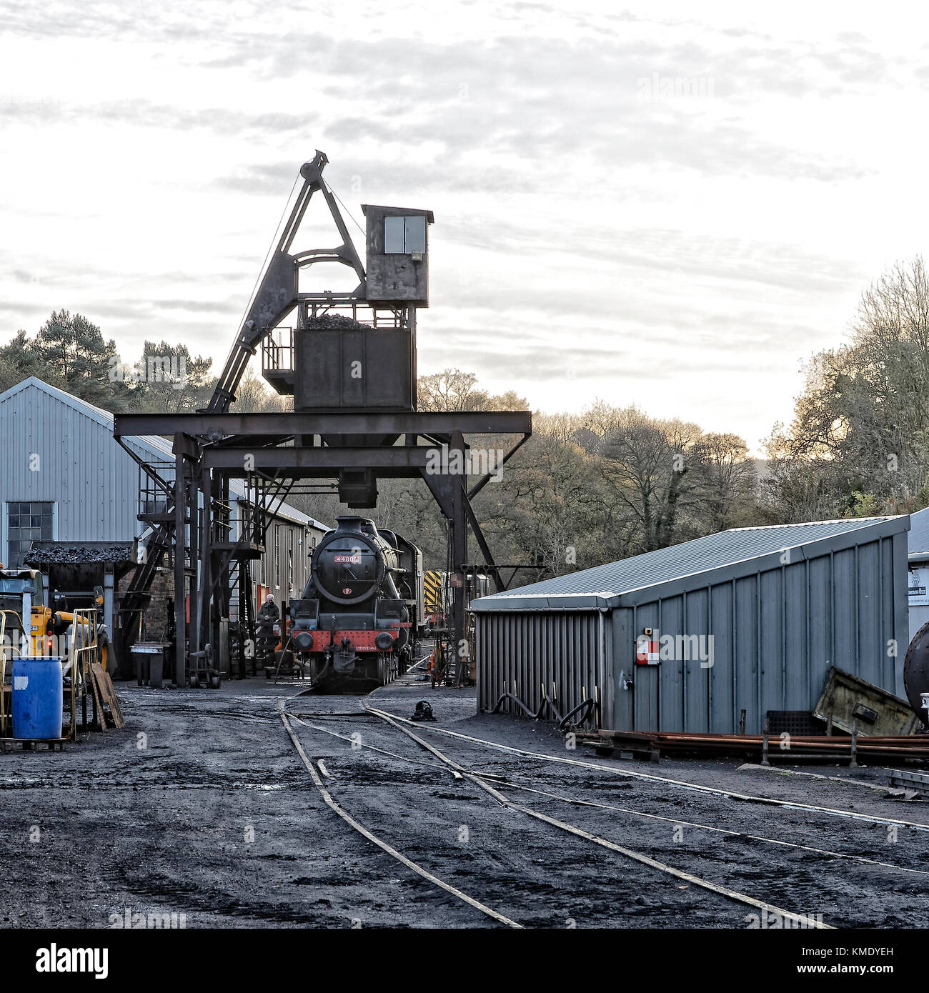 Steam locomotive br 44806 hi-res stock photography and images - Alamy