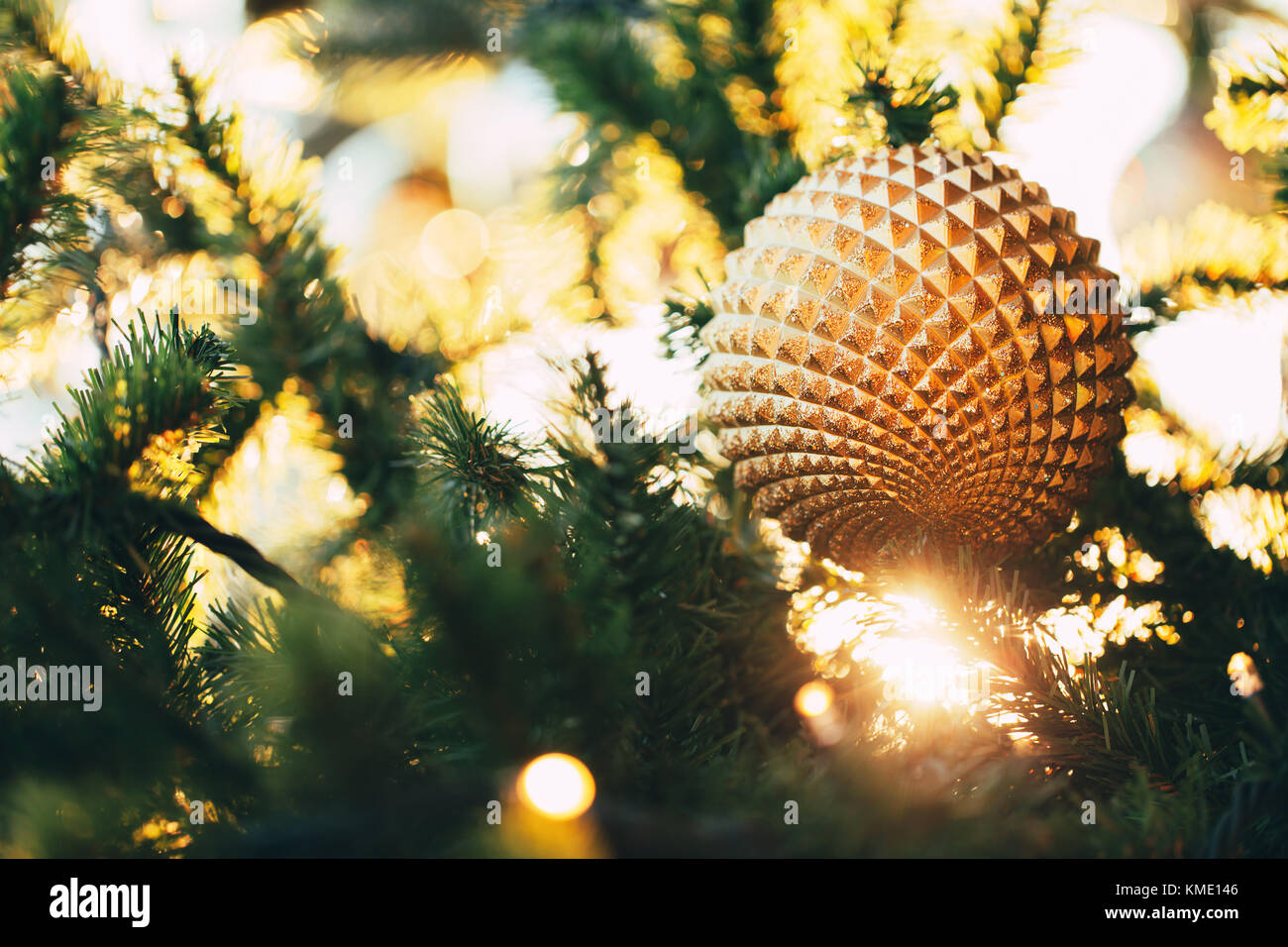 Christmas beautiful balls Stock Photo - Alamy