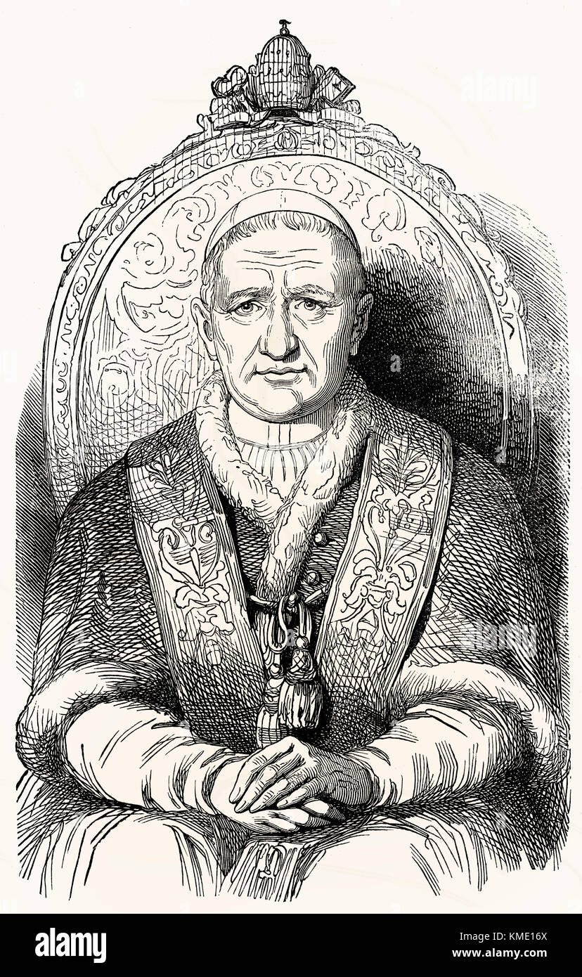 Pope Gregory XVI, 1765 – 1846 Stock Photo - Alamy