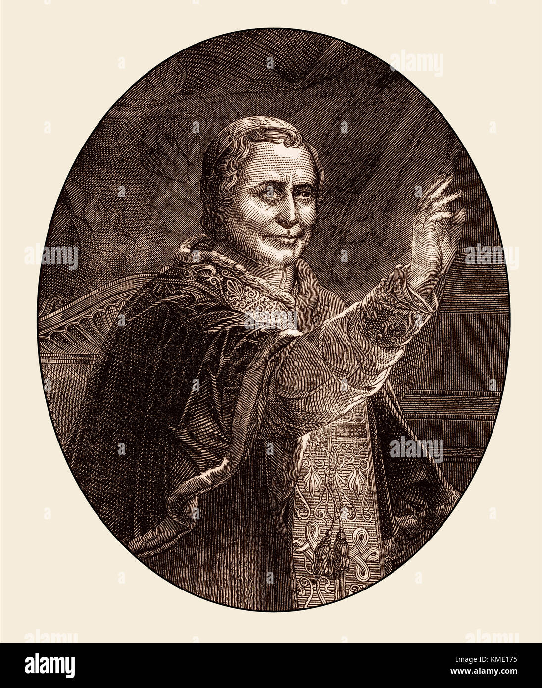 Pope Pius IX, 13 May 1792 – 7 February 1878, reigned as Pope from 16 ...