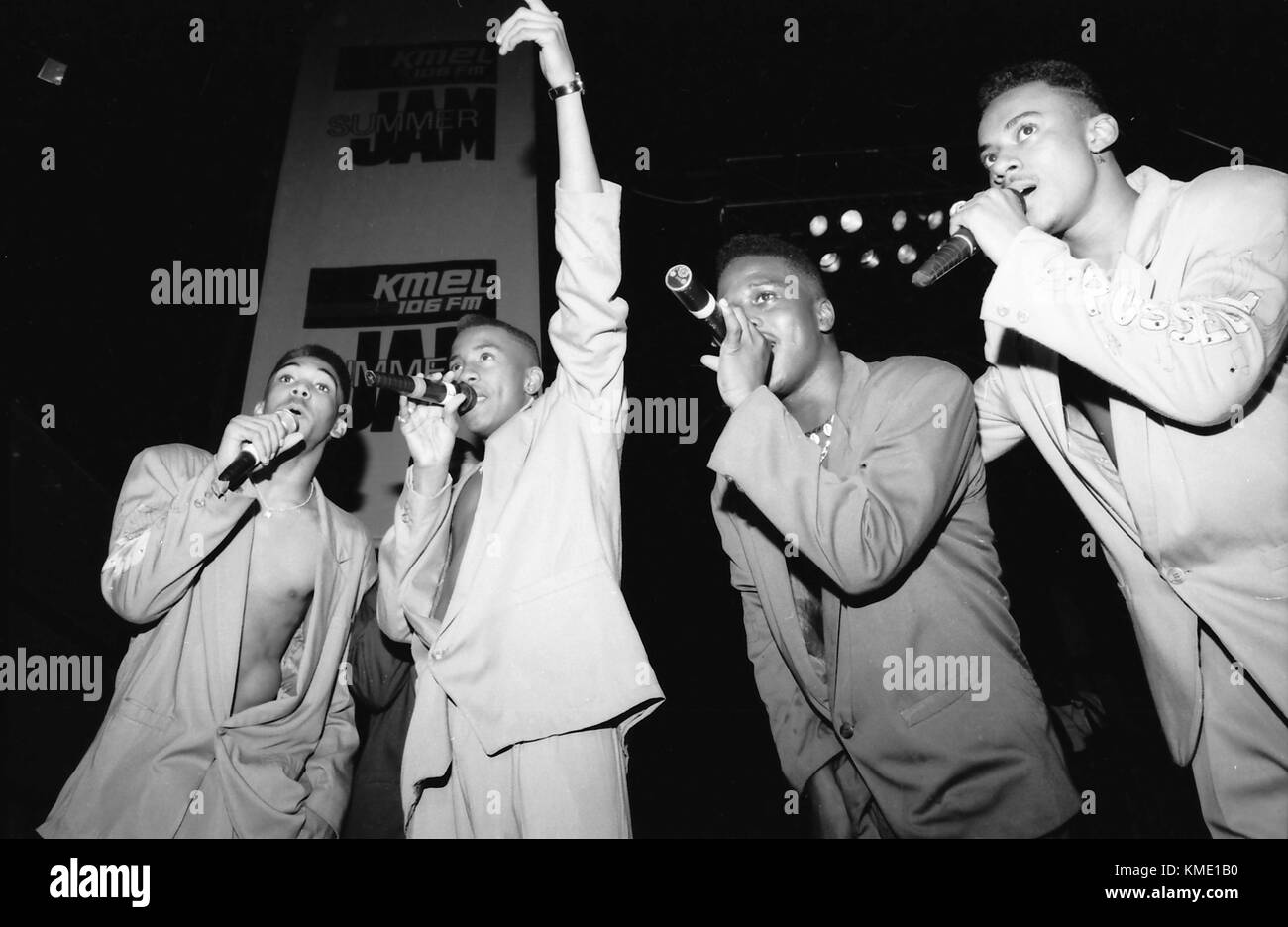 MOUNTAIN VIEW, CA - AUGUST 1: Hi-Five at KMEL Summer Jam 1991 in ...